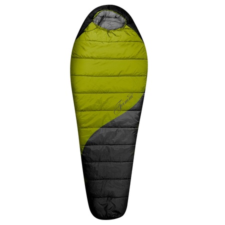 Sac de dormit mumie trekking Trimm Balance Junior,150cm, verde/ gri ...