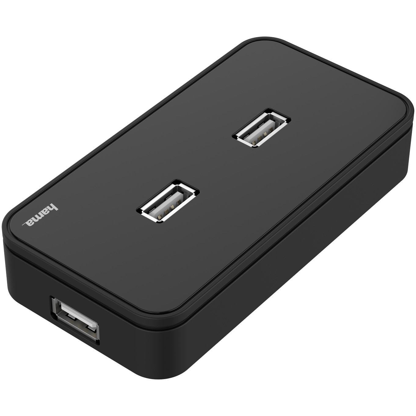 Hub Hama 7 porturi USB 2.0, 480 Mbit/s, incl. cablu/unitate de ...