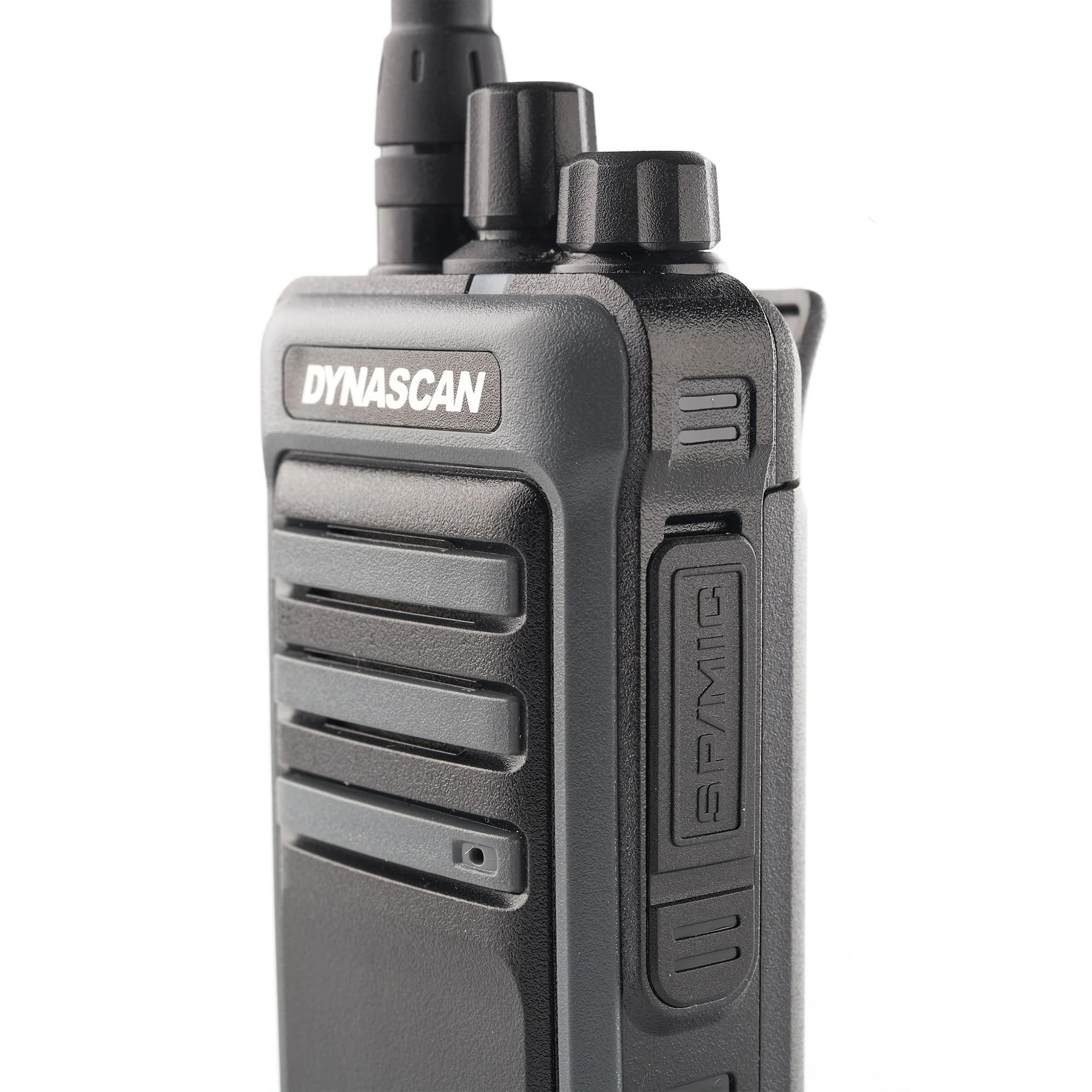 Statie radio PMR 446 portabila Dynascan, 446MHz, 8CH, VOX, Scrambler, 1750mAh, display ascuns ...