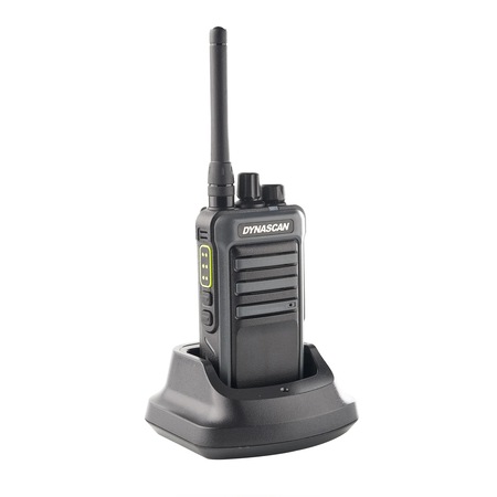 Statie radio PMR 446 portabila Dynascan, 446MHz, 8CH, VOX, Scrambler ...
