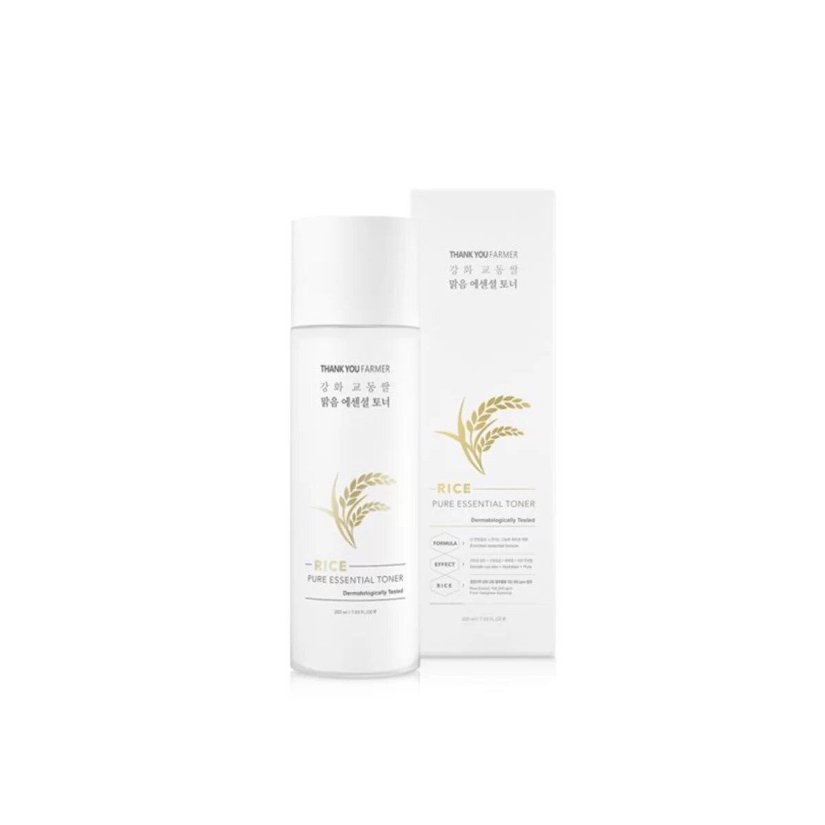 Тонер Thank You Farmer Rice Pure, 200мл - eMAG.bg