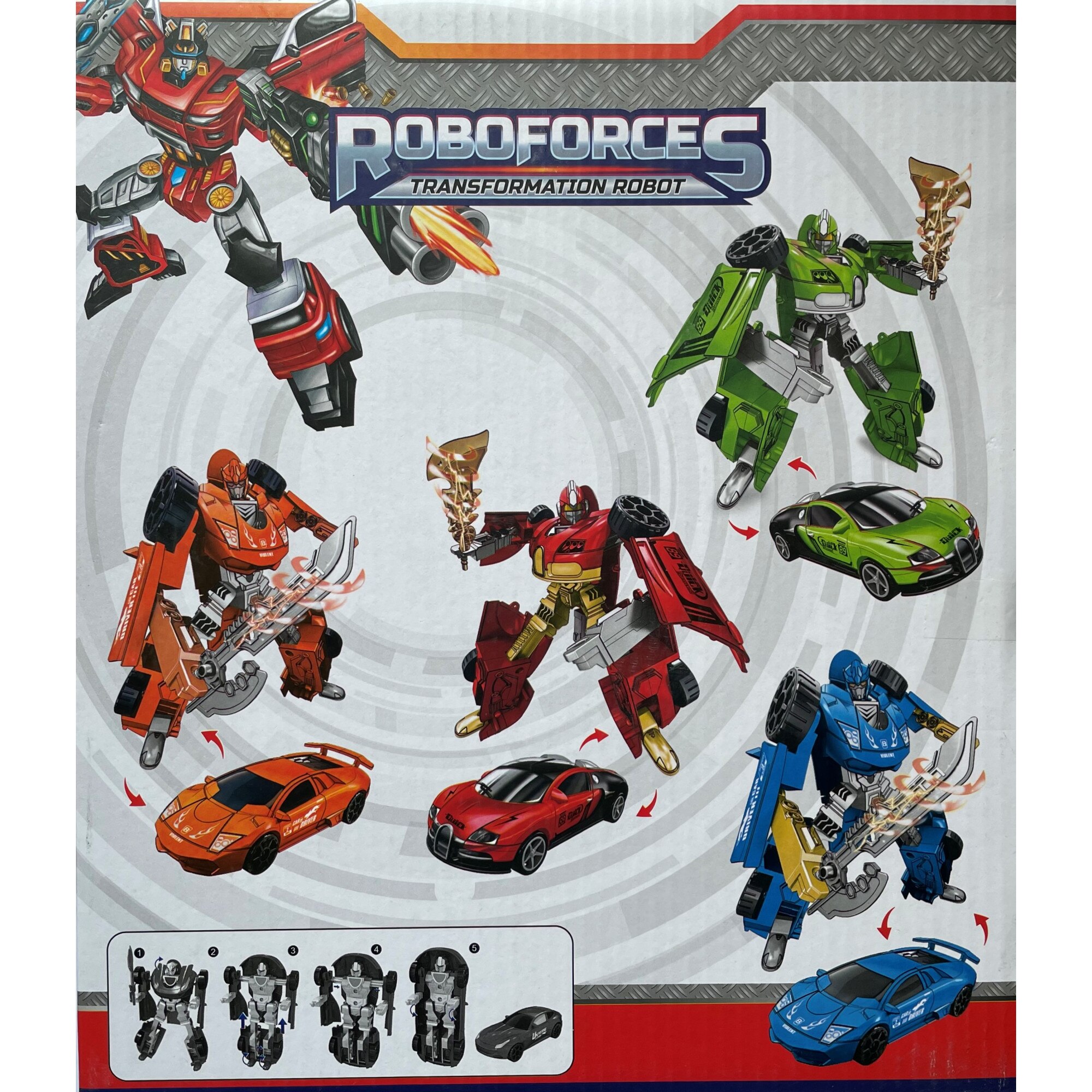 Robot transformer 2 in 1 Transformation Robot - eMAG.ro