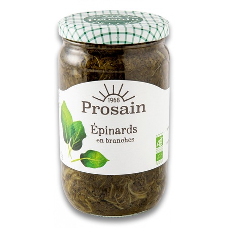 Spanac bio la borcan Prosain, 660 g - eMAG.ro