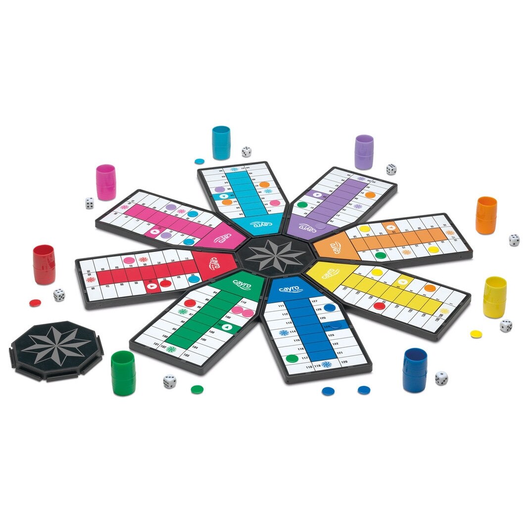 Joc Ludo Modular, Cayro, 8 jucatori - eMAG.ro