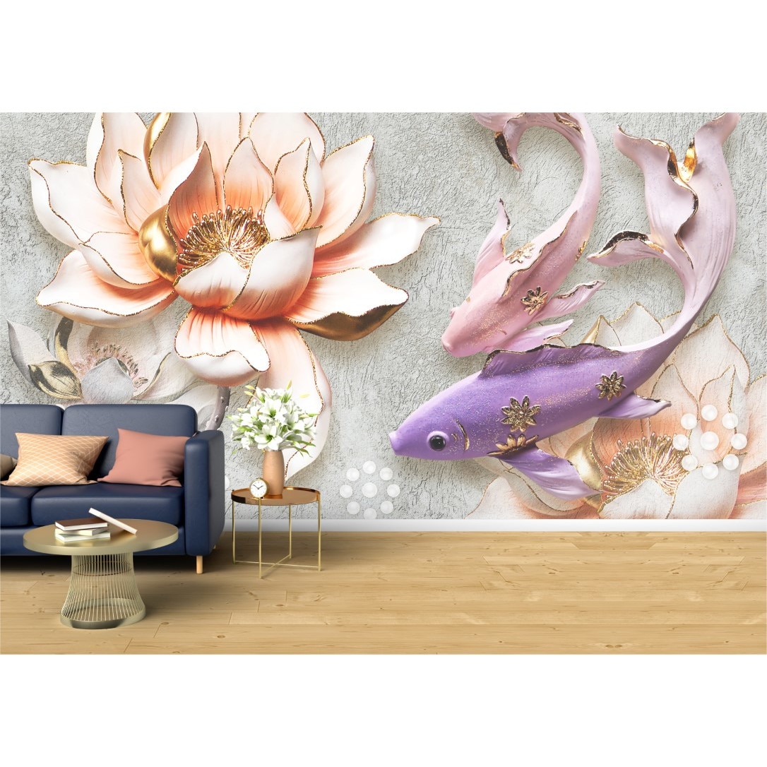 PVC öntapadó tapéta, Absztrakt lila felett, 200x300 cm - eMAG.hu