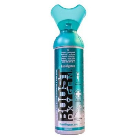 Inhalator oxigen Boost Oxygen tub portabil 9L concentratie 95%, aroma ...