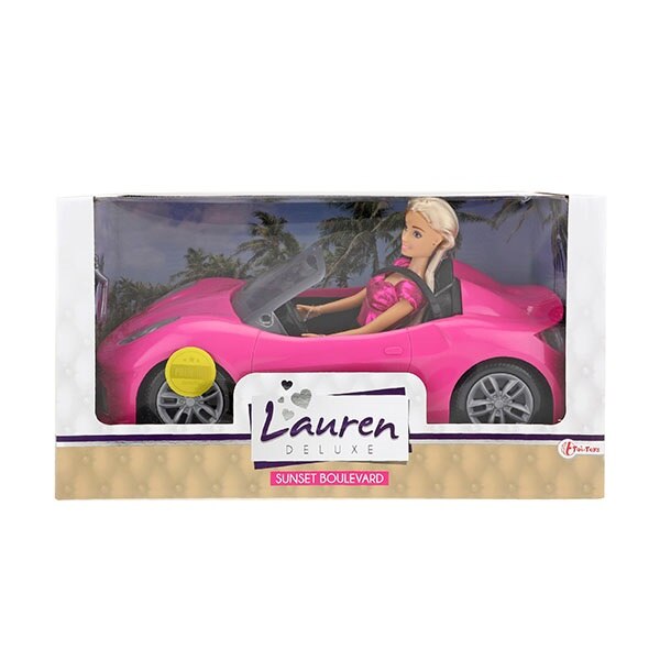 Кукла Toi-Toys - Lauren с кола, Sunset Boulevard - eMAG.bg