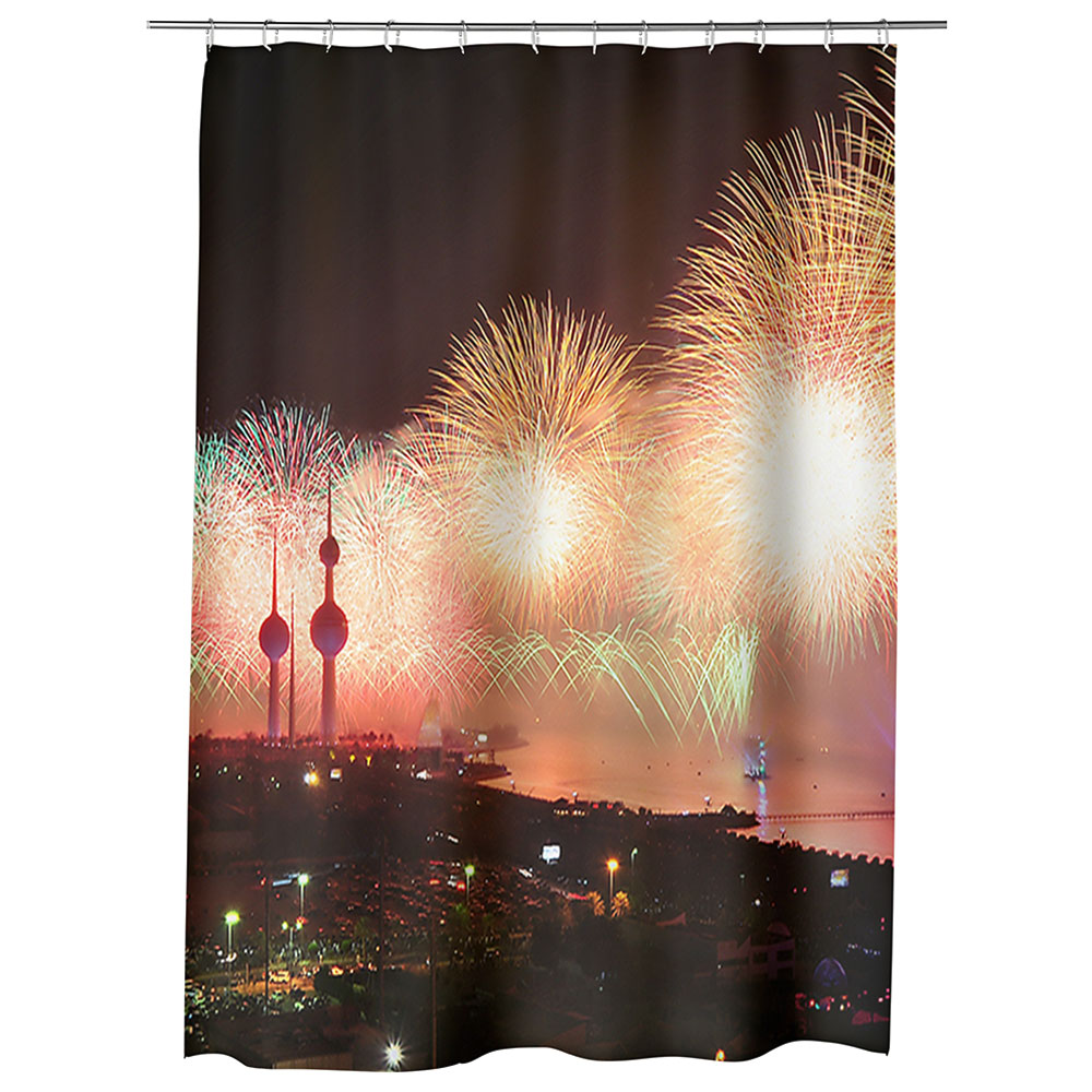 Perdea Dus Cada pentru Baie Art Factory, Artificiile ce celebreaza ...