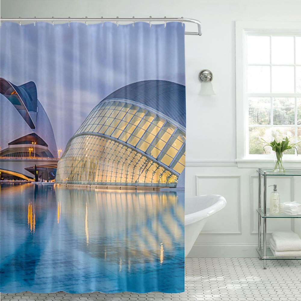 Perdea Dus Cada pentru Baie Art Factory, orasul artei si a stiintei ...