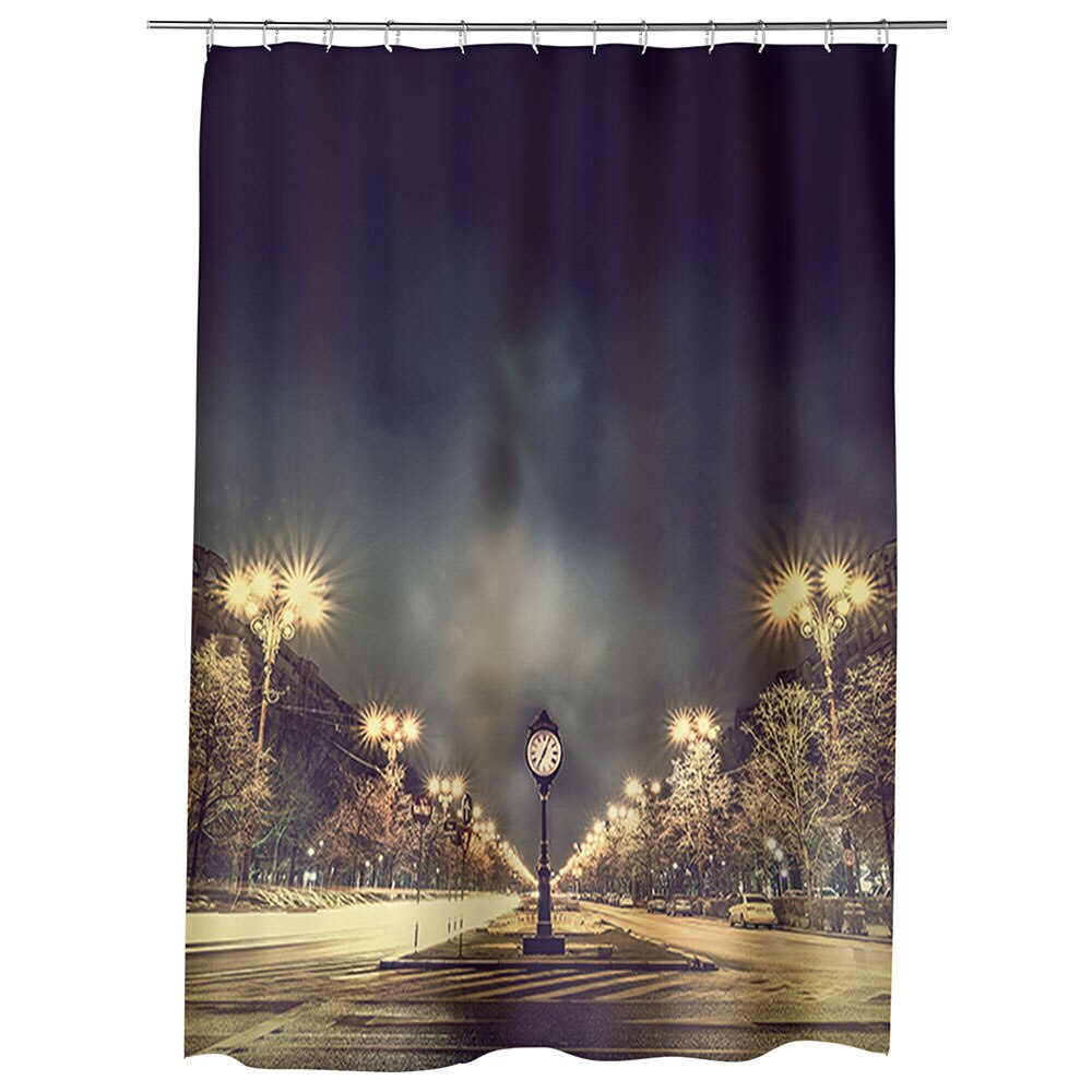 Perdea Dus Cada pentru Baie Art Factory, La plimbare in parc, 150 x 200 ...