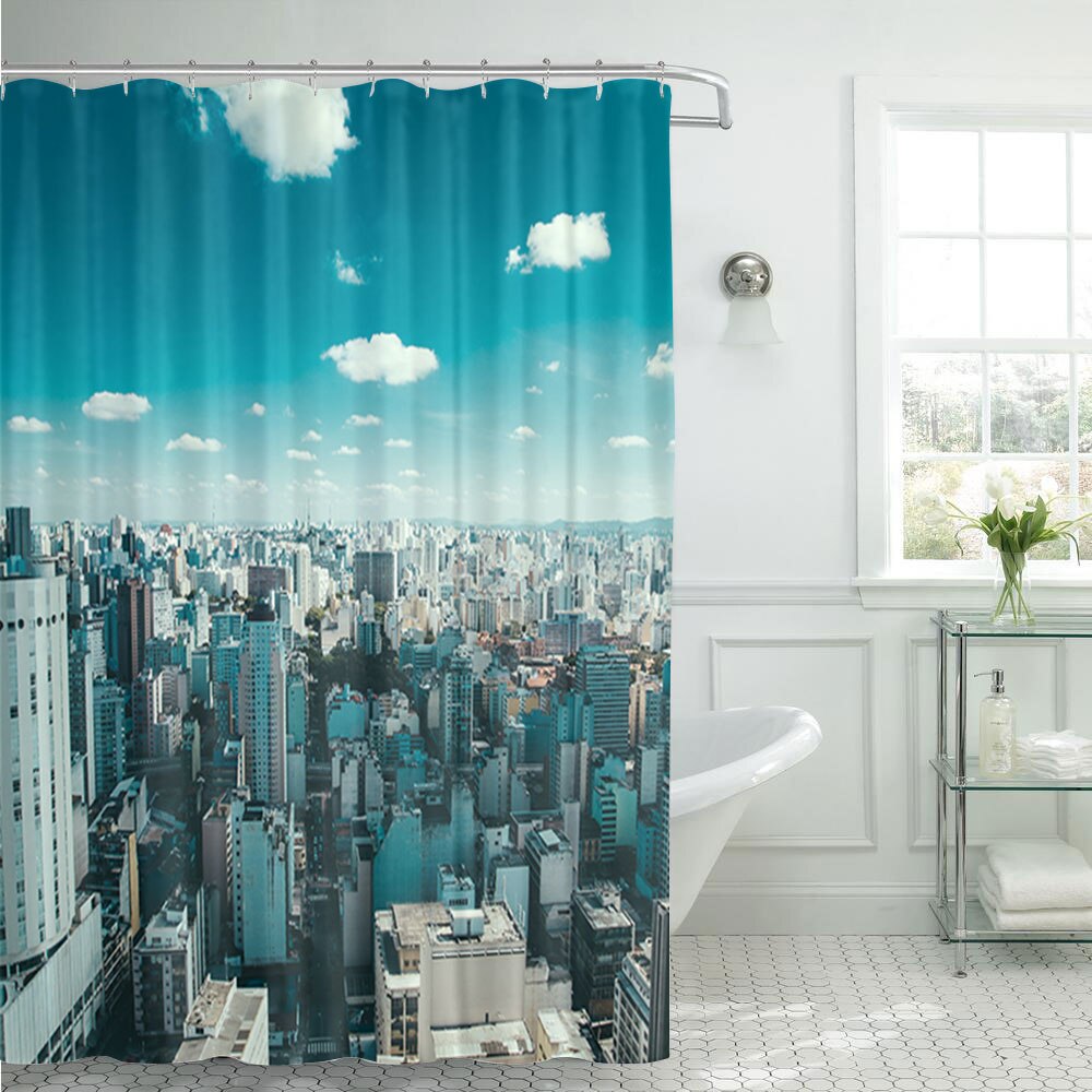 Perdea Dus Cada pentru Baie Art Factory, Brazil, 150 x 200 cm - eMAG.ro