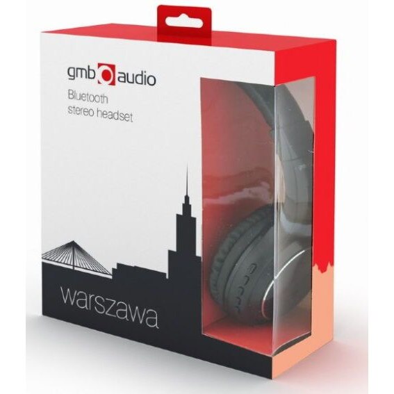 Casti Gembird BHP-WAW Black, bluetooth v4.2, cu microfon, Warszawa ...