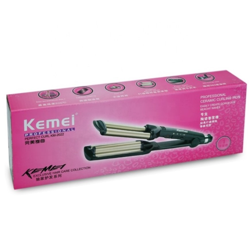 Ondulator de par,ceramic,profesional,bucle valuri, waves, max 200 grade ...