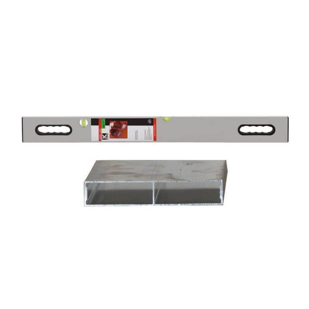 Dreptar din Aluminiu KAPRO, 300 cm, cu Bule si Maner - eMAG.ro