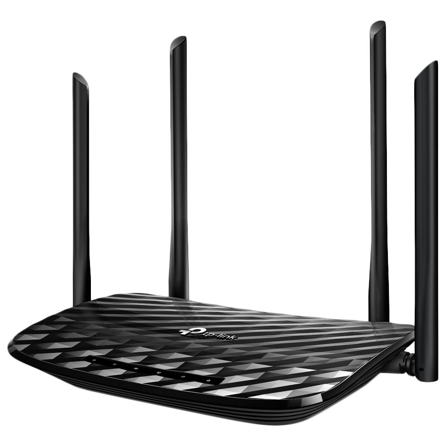 Безжичен рутер TP LINK AC1200 Dual-Band Wi-Fi Router, 867Mbps at 5GHz ...