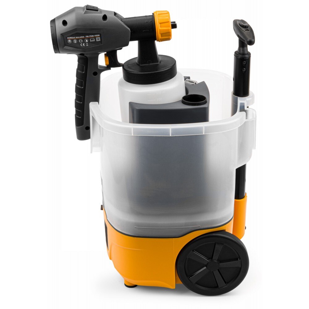 Pistol aparat masina vopsit stropit electric 950W furtun 3M vas ...