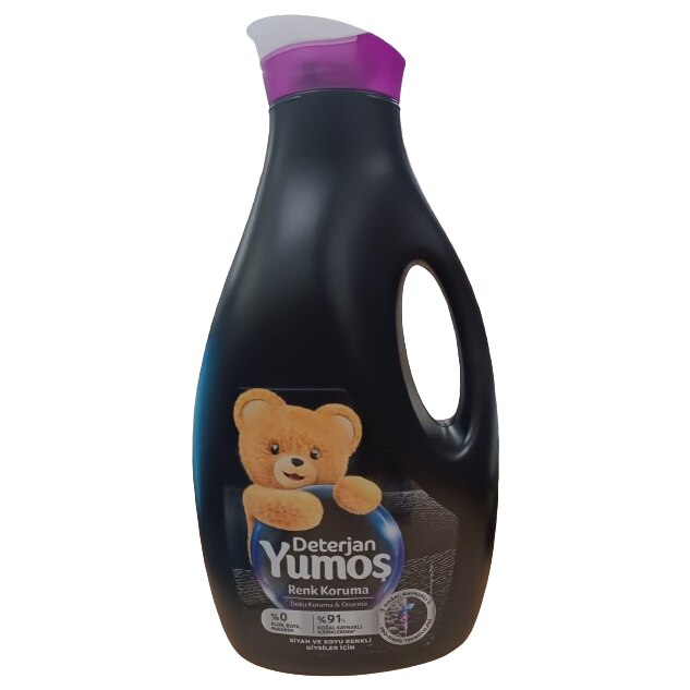 Detergent lichid Yumos Pentru Rufe Negre, 42 spalari, 2520 ml - eMAG.ro
