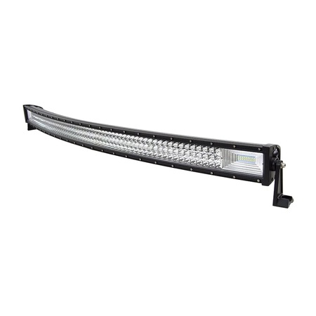 Proiector auto LED bar curbat,729W, 12V-24V, 130CM, Spot & Flood Combo ...