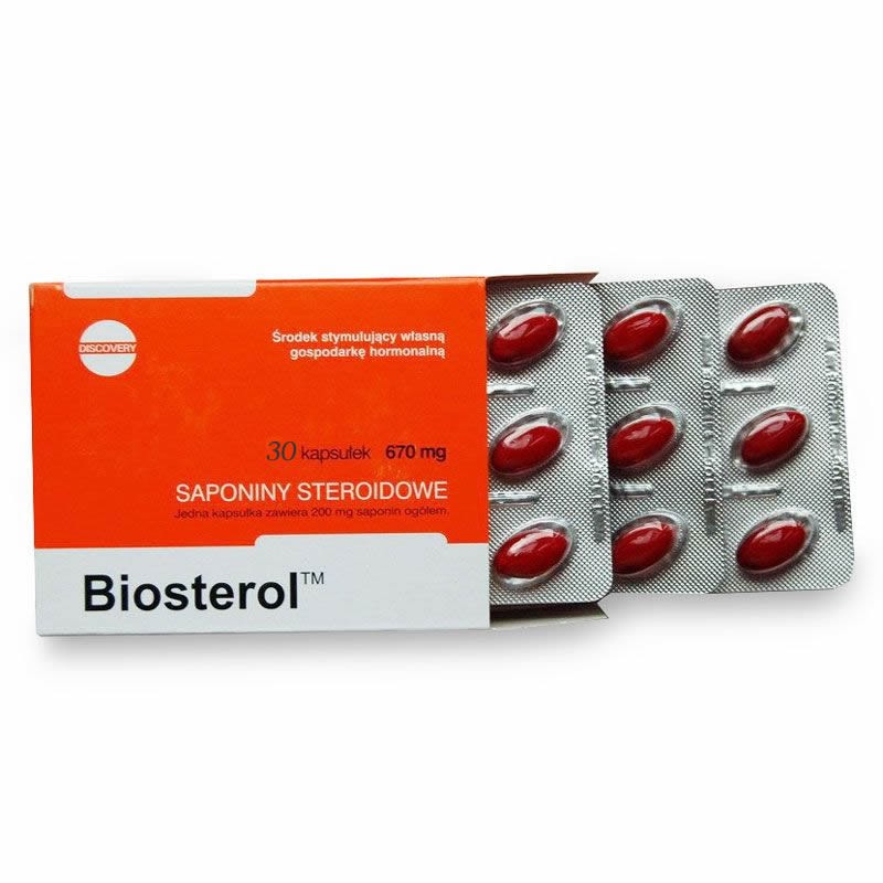 Megabol Biosterol 750 mg 30 Capsule, Saponine + Fitosteroli - eMAG.ro