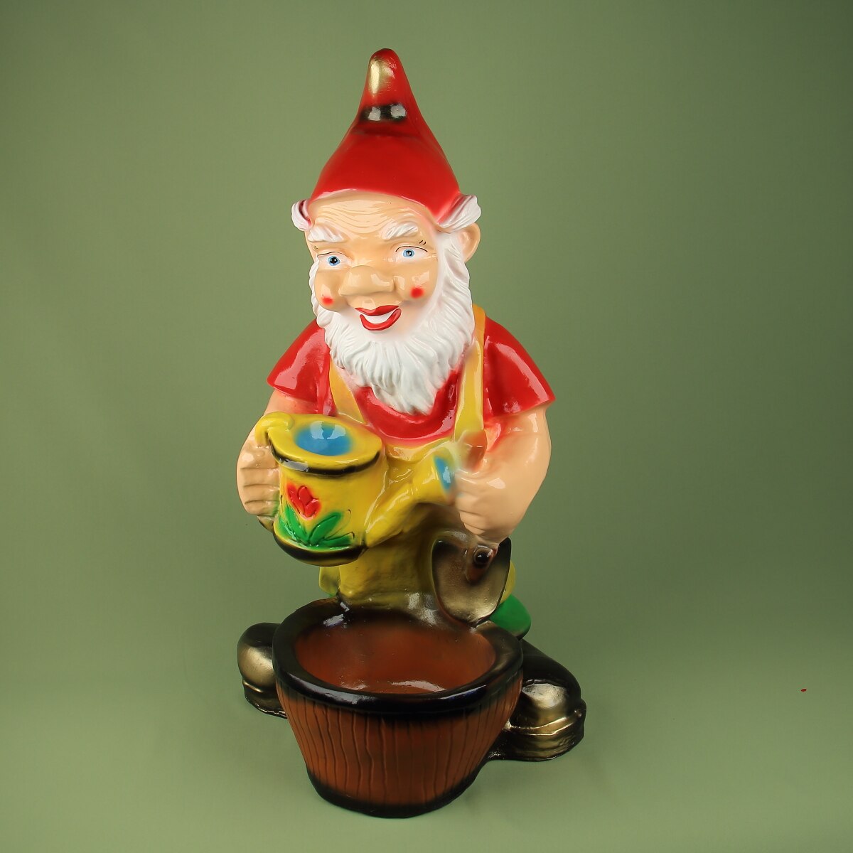 Pitic de gradina cu stropitor, ornament pentru gradina/foisor/balcon ...