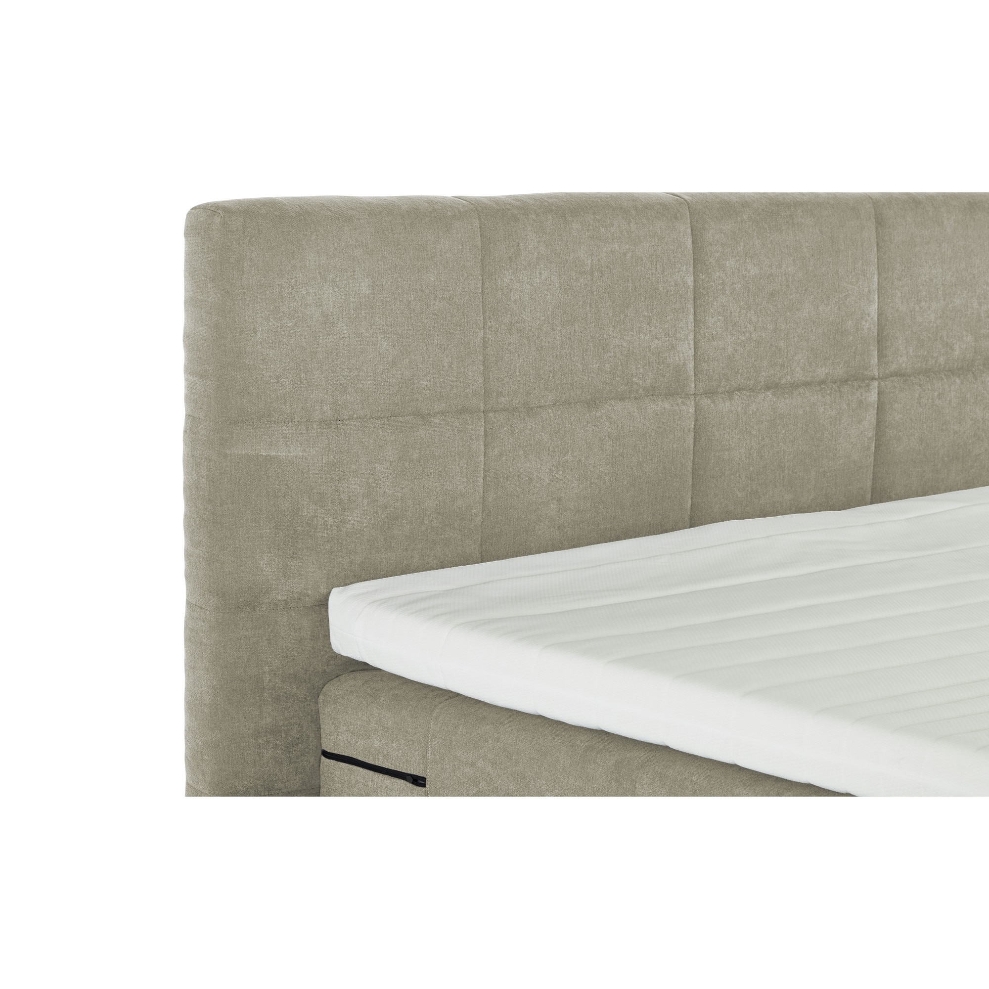 Pat Boxspring, Prestige, Gibson, cu Lada de Depozitare, Material ...