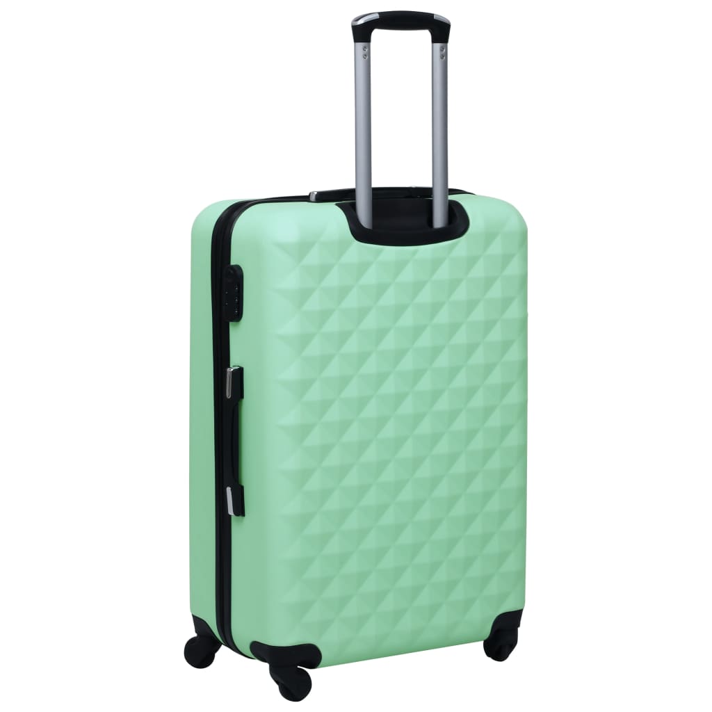 Set de valize cu carcasa rigida vidaXL, 2 piese, verde menta, ABS - eMAG.ro