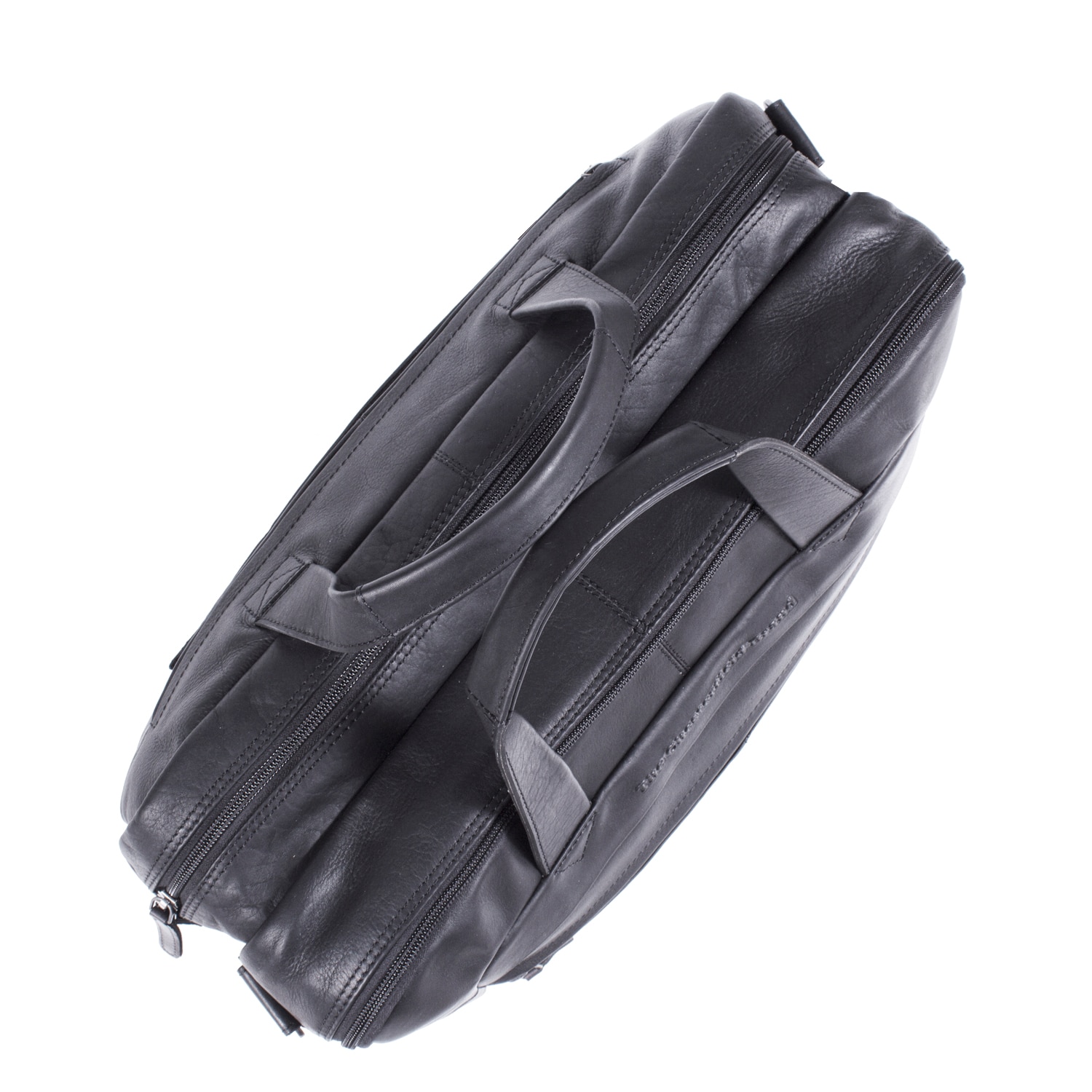 Geanta de laptop din piele naturala neagra, The Chesterfield Brand ...