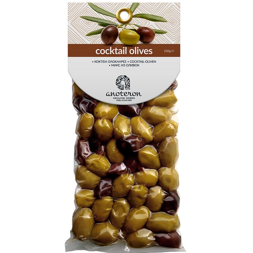 Cocktail de masline, Anoteron, 250 g - eMAG.ro