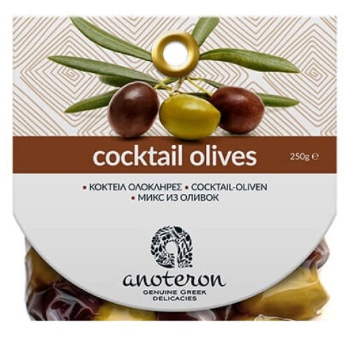 Cocktail de masline, Anoteron, 250 g - eMAG.ro