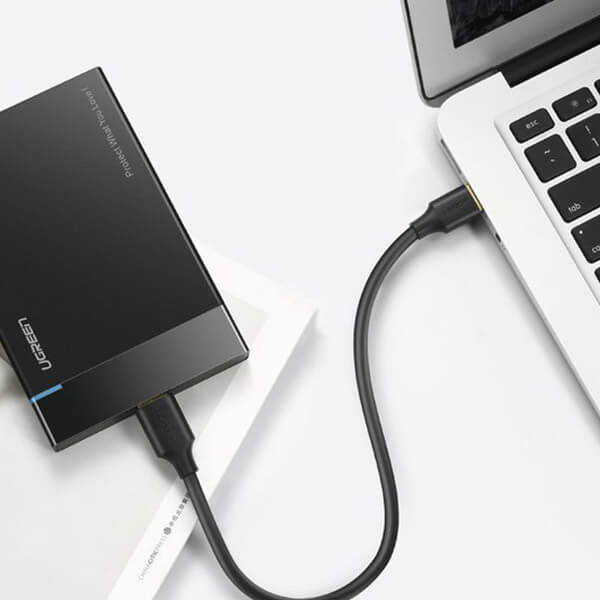 Cablu Transfer Date USB la Micro USB Type-B, Ugreen Super Speed, 5 Gbps ...