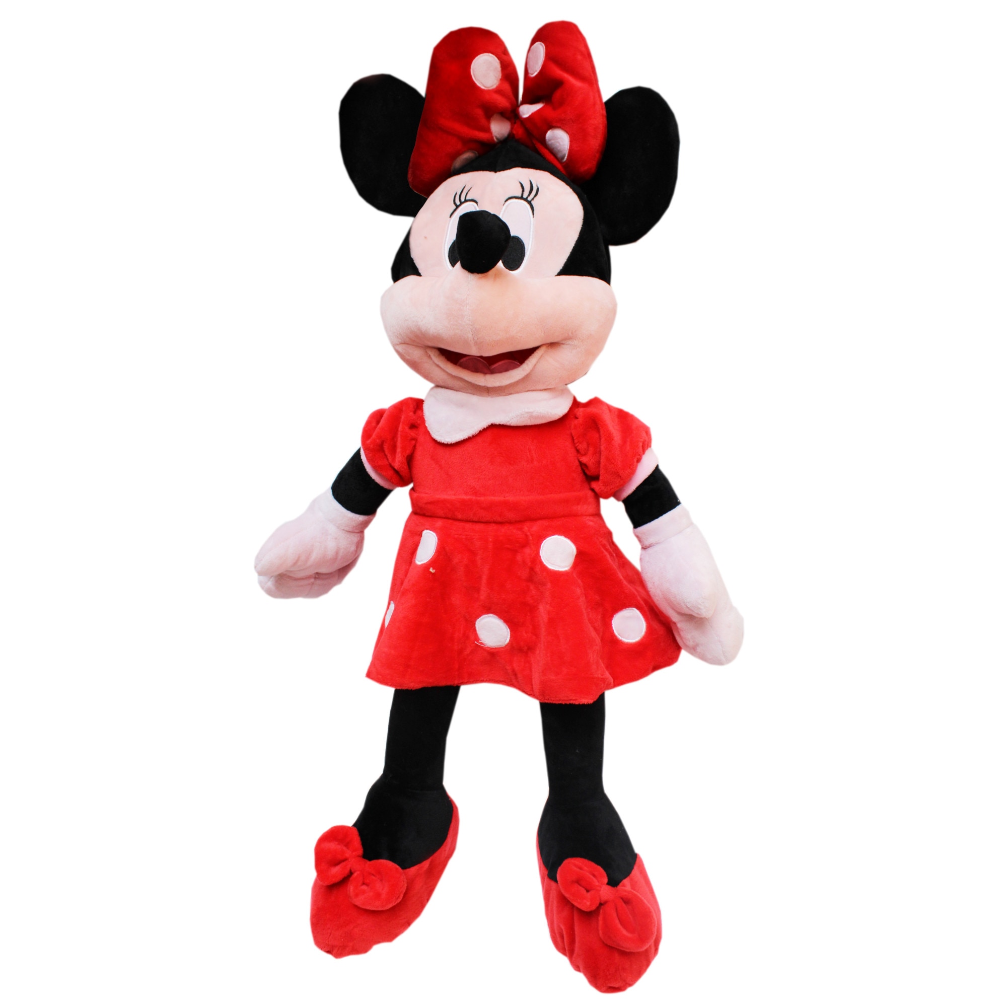 Jucarie de plus, Minnie Mouse, rosu, Recostore, 30 cm, REC1106 - eMAG.ro