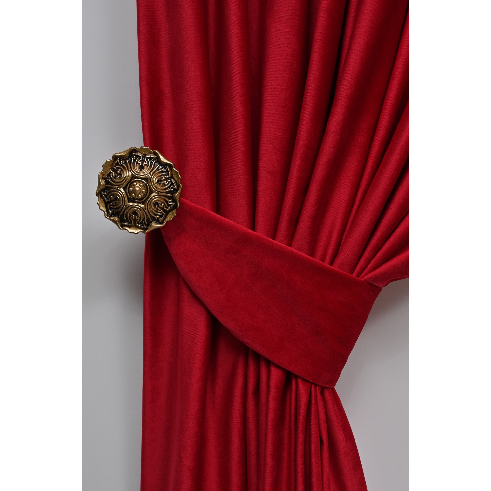 Accesoriu de prindere in perete pentru Perdea / Draperie, Auriu Antic ...