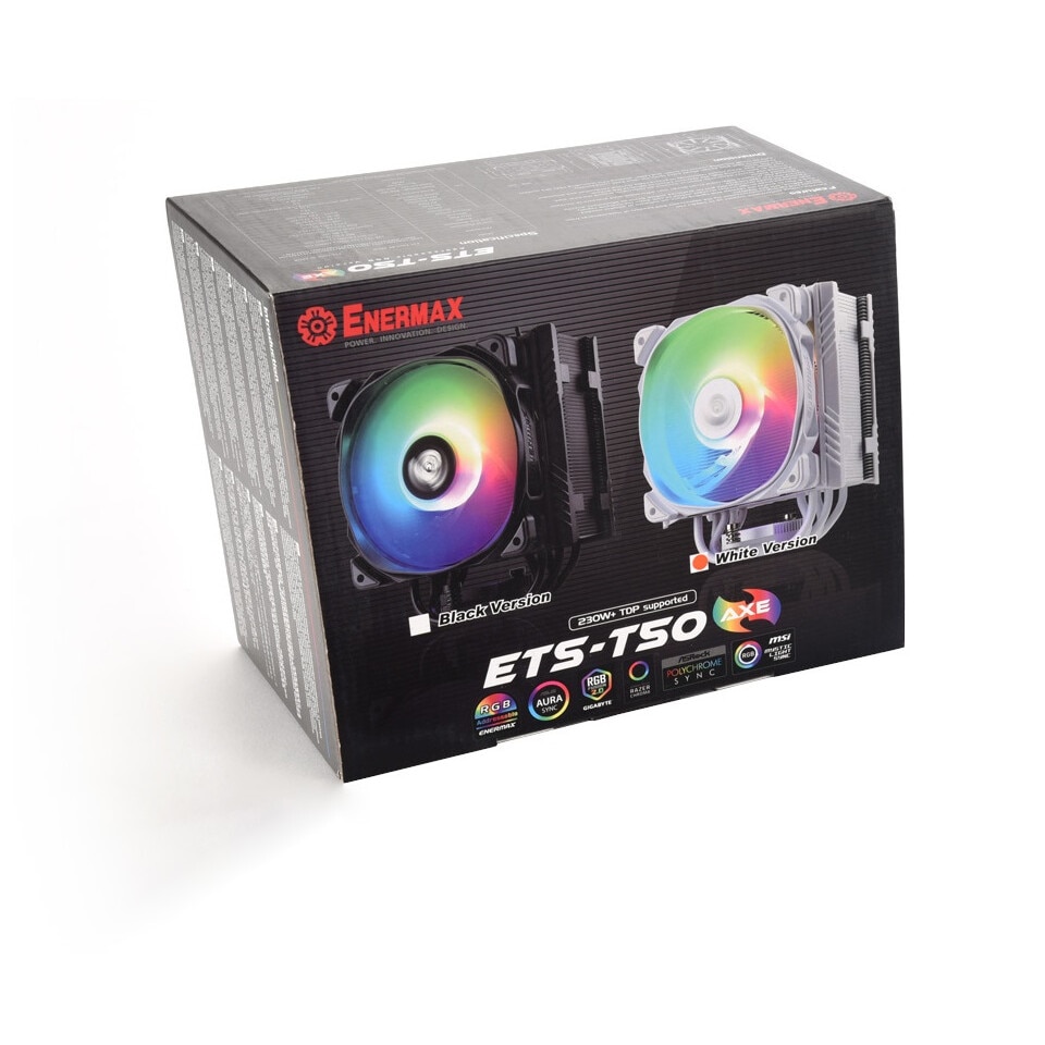 Enermax Snow Edition Processzorhűtő, RGB, CPU Intel / AMD AM4, 230W ...