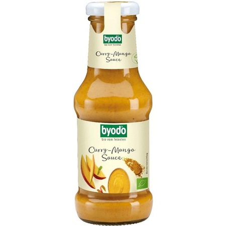 Sos Curry cu Mango Fara Gluten Bio 250 mililitri Byodo - eMAG.ro