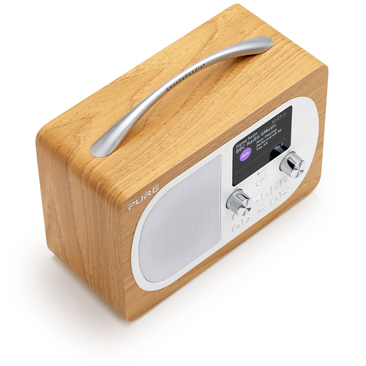 Pure Evoke H4 Oak órás rádió, DAB/FM, Bluetooth - eMAG.hu