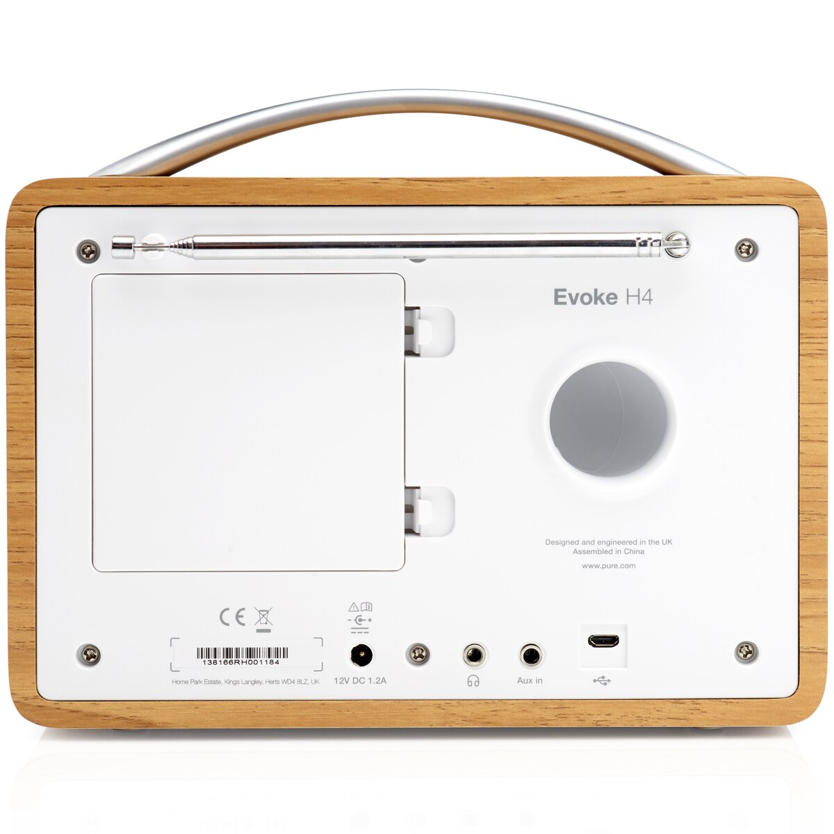Pure Evoke H4 Oak órás rádió, DAB/FM, Bluetooth - eMAG.hu