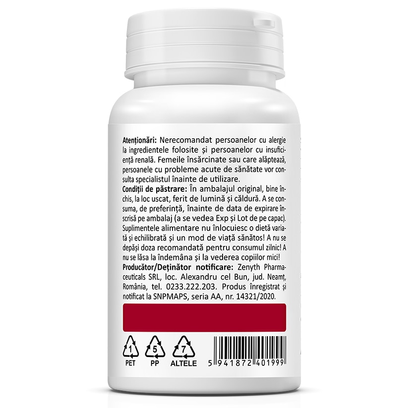Supliment alimentar PentaMag, Zenyth, 30 capsule - eMAG.ro