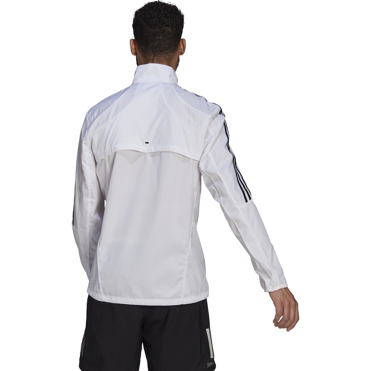 Jacheta barbati adidas Marathon 3-Stripes, Alb, L INTL - eMAG.ro