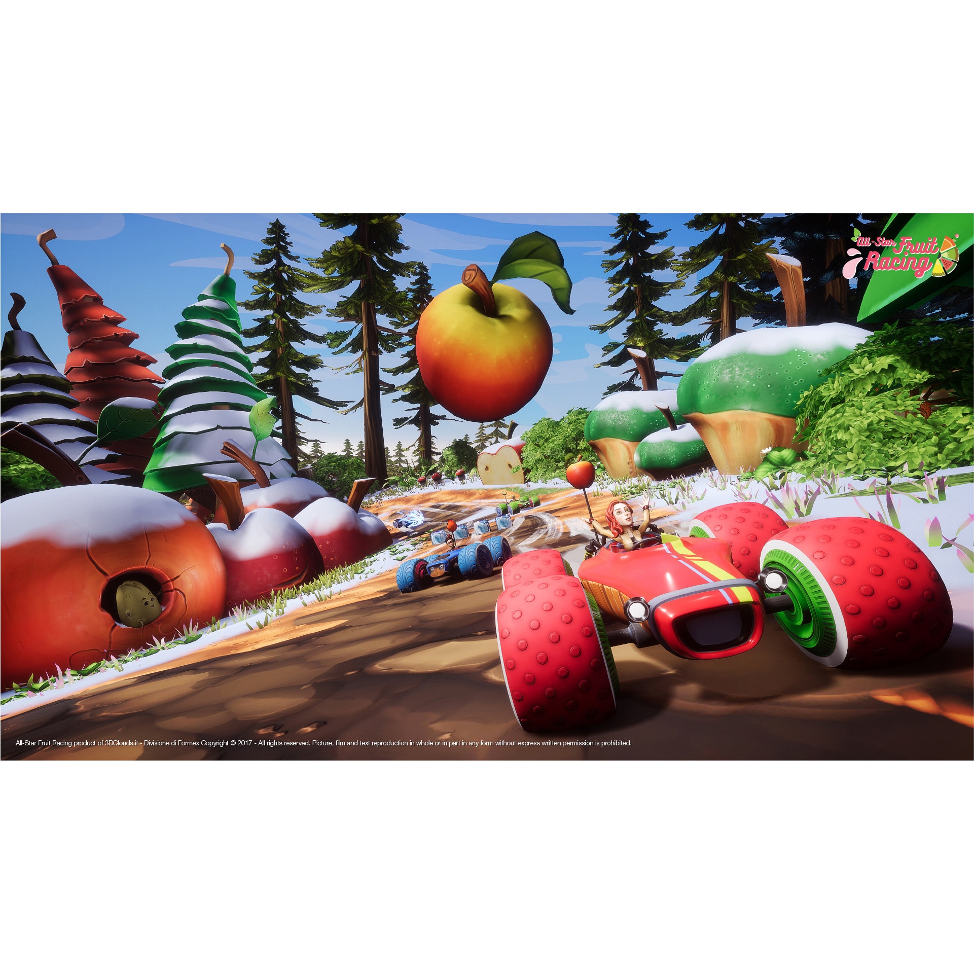 Joc All Star Fruit Racing Code in a Box Pentru Nintendo Switch - eMAG.ro