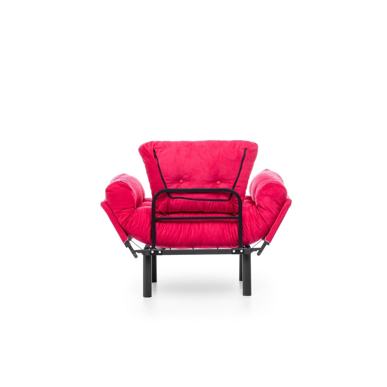 Futon Nitta Single kihúzható fotel, rózsaszín - eMAG.hu