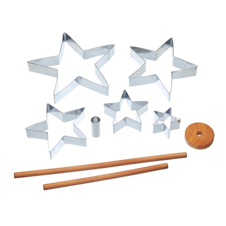 Set 9 forme cutter biscuiti, inox - Kitchen Craft - eMAG.ro