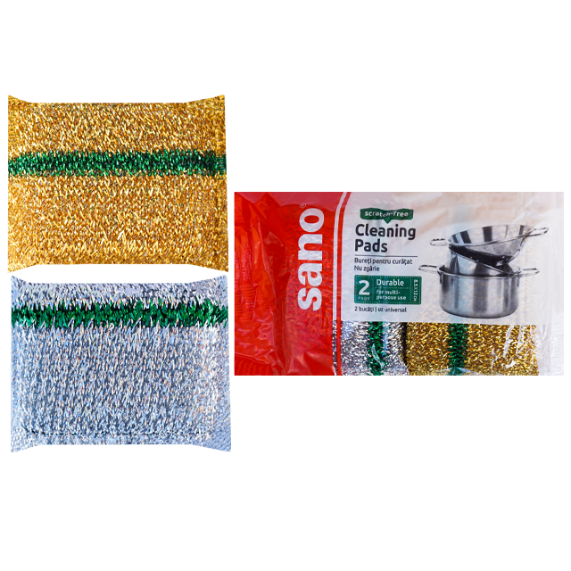 Set 2 bureti pentru vase teflonate, sano sushi 2 bucati - eMAG.ro