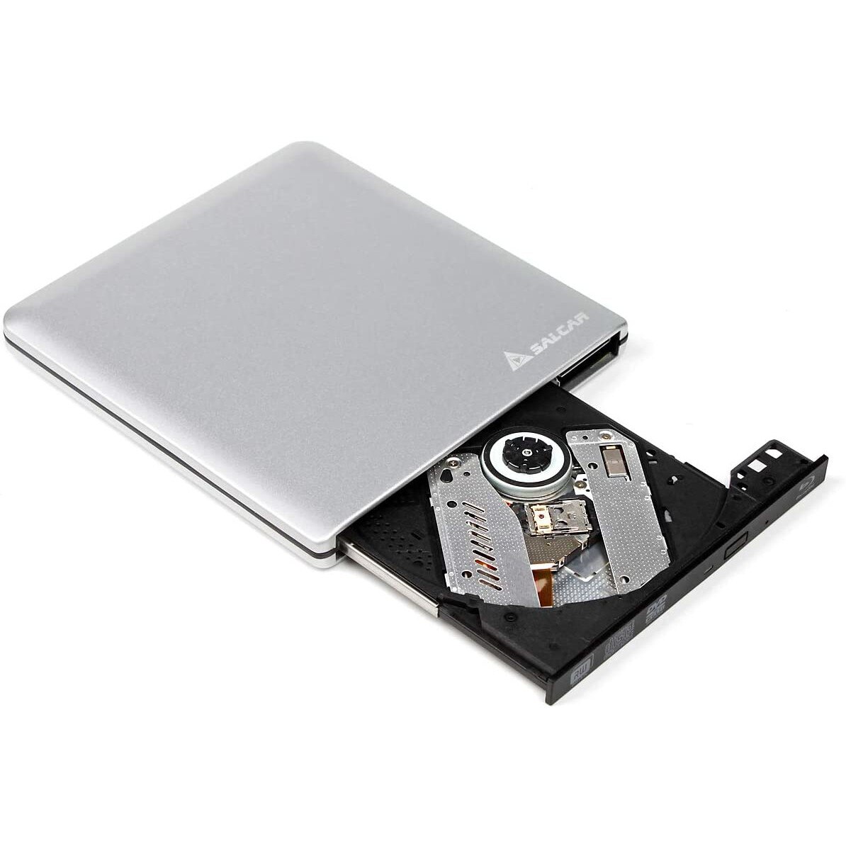 DVD-RW extern Salcar, 8X, Multi DVD+/-RW, USB 3.0, Aluminum, Silver ...