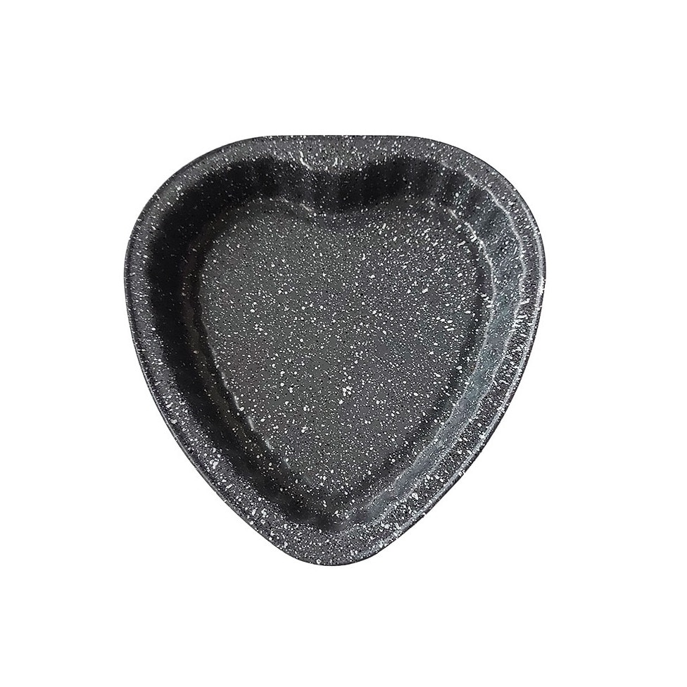 Tava de copt pentru placinta, Inima, 28 cm, 117COF - eMAG.ro