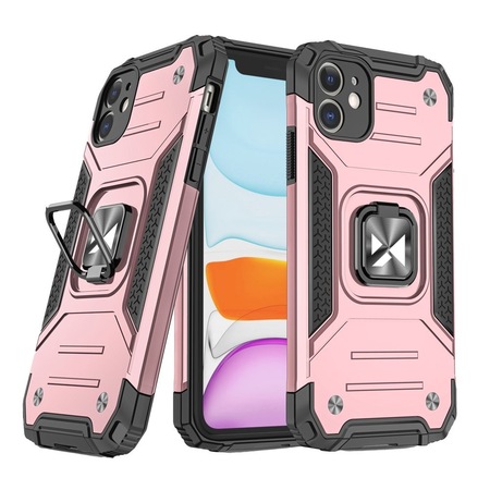 Xiaomi Redmi Note 9 pro pink Ring Armor tok - eMAG.hu