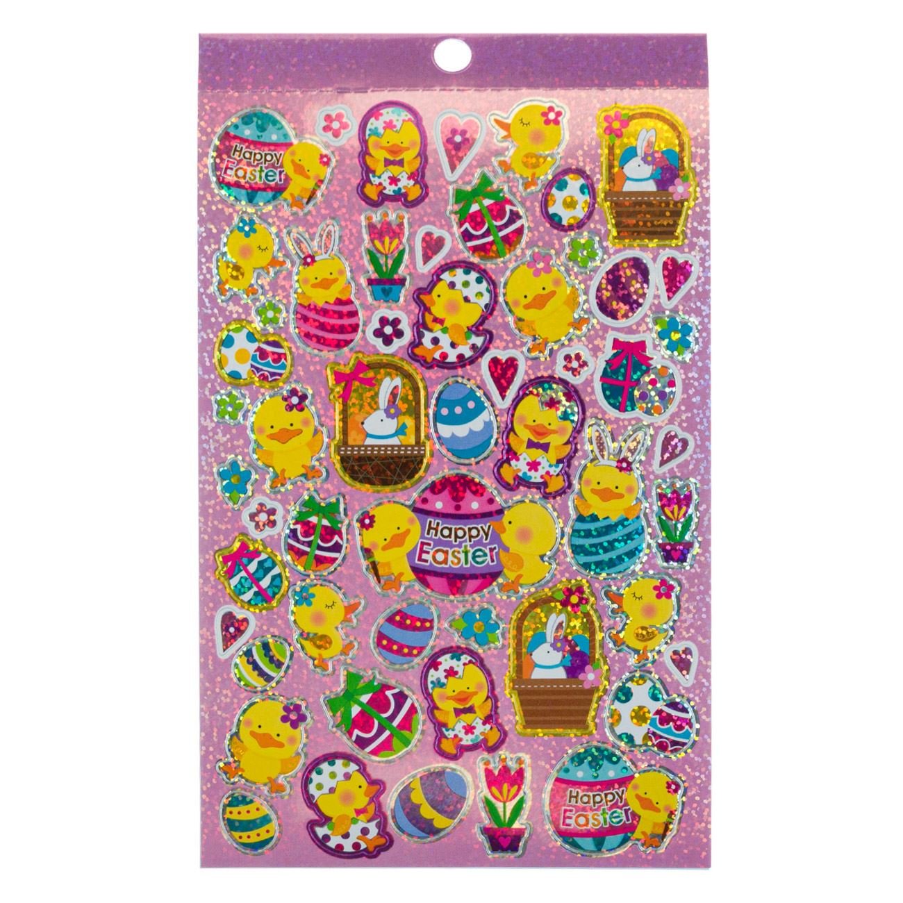 Album pentru colorat cu 54 stickere de Paste, DecorCasa, 14 x 23 cm ...