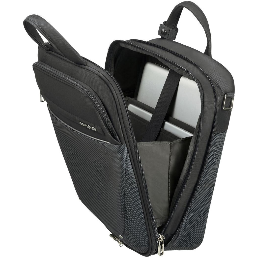 Rucsac laptop Samsonite B-Lite, 15.6", Dama, Extensibil, Negru - eMAG.ro