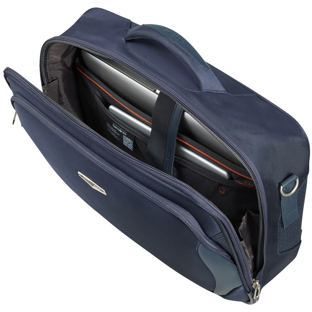 Geanta laptop Samsonite X Blade, 15.6", Albastru - eMAG.ro