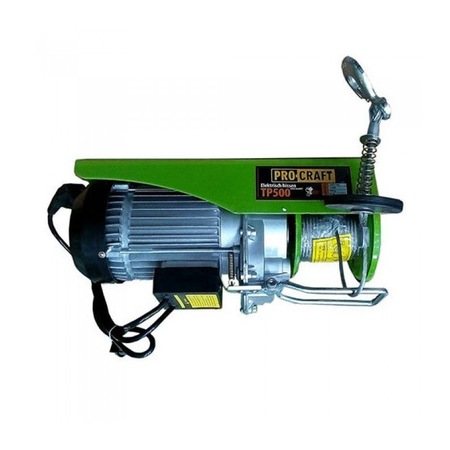 Scripete, Troliu Procraft TP-500 250/500 kg, Palan electric - eMAG.ro