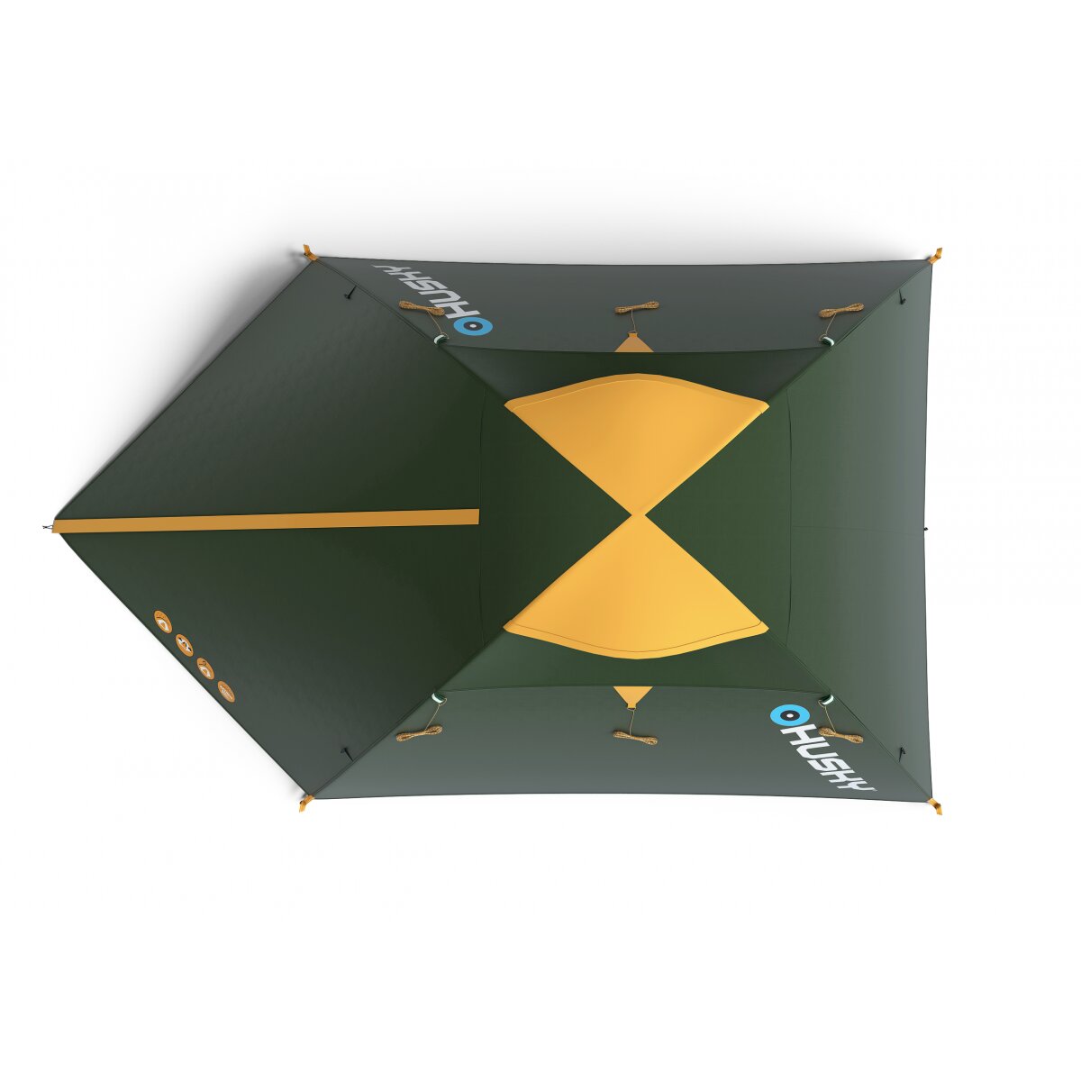 Cort camping Husky Bird 3 classic, Green - eMAG.ro